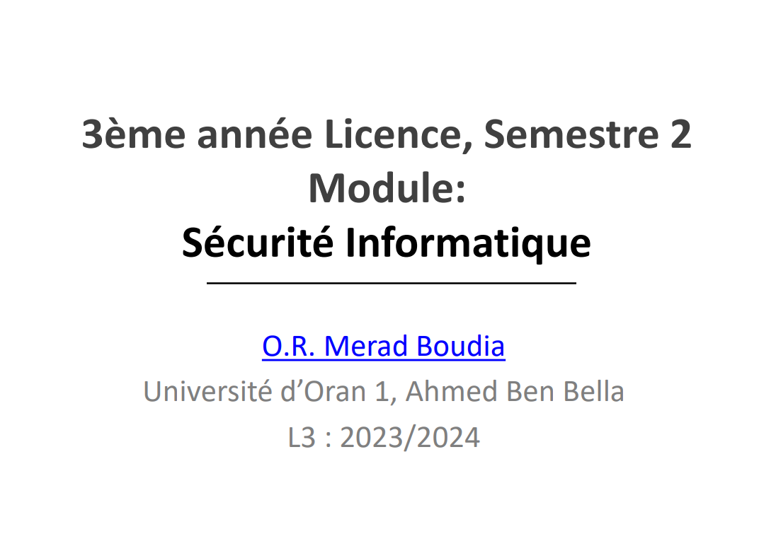 Accueil: All courses | Accueil